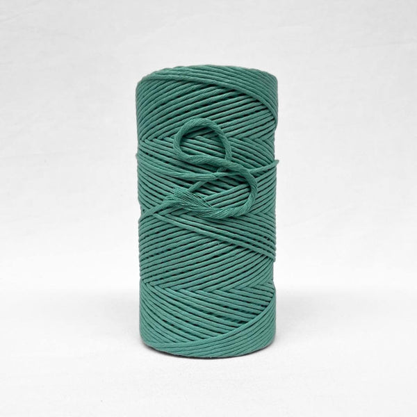 Recycled Luxe Macrame String // Blue Turquoise Cotton Cord - Mary Maker ...