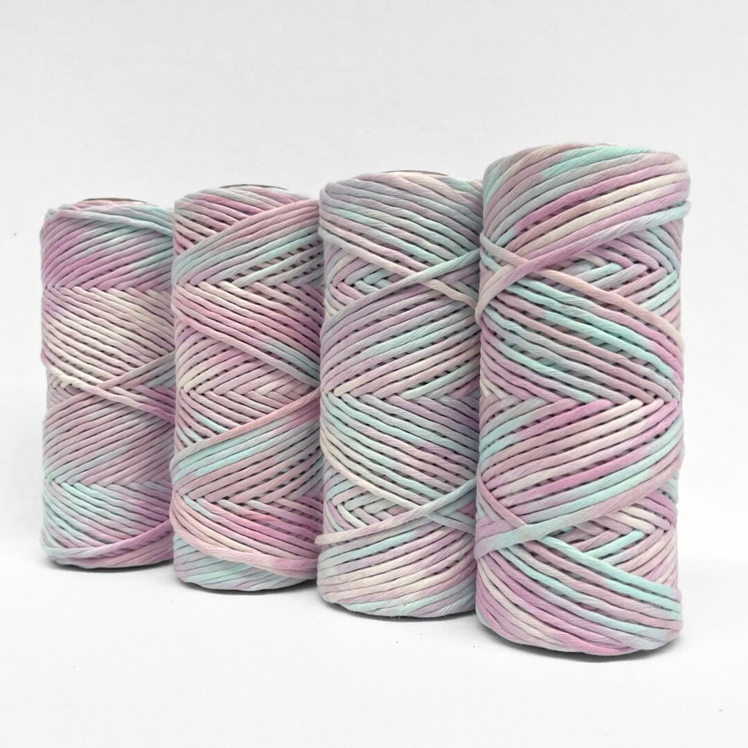 Hand Painted Macrame Cotton String - Mary Maker Studio - Macrame ...