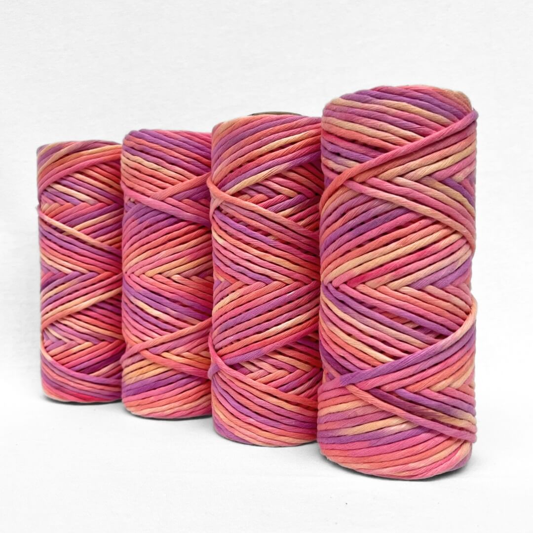 Hand Painted Macrame Cotton String - Mary Maker Studio - Macrame ...