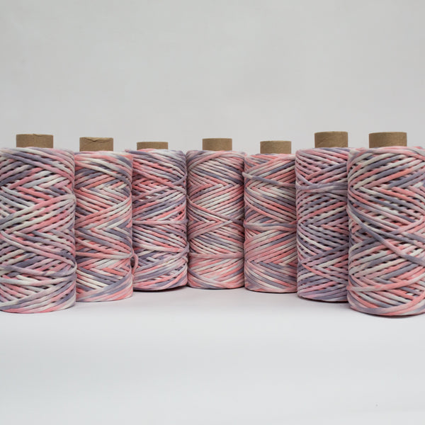 Hand Painted Macrame String // Fire & Ice - Mary Maker Studio - Macrame ...