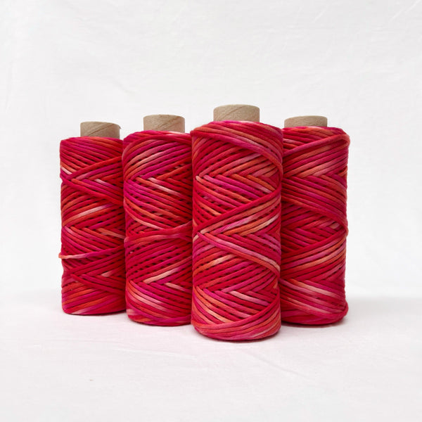 Hand Painted Macrame String // Watermelon - Mary Maker Studio - Macrame ...
