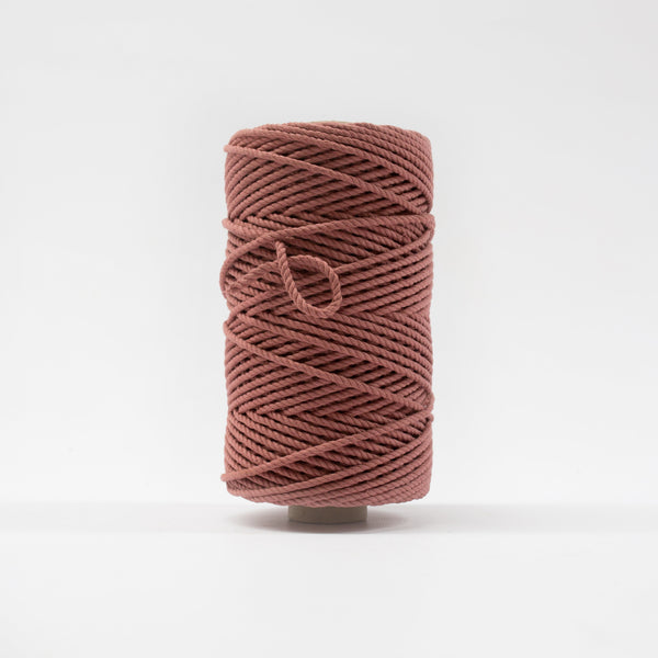 Recycled Luxe Macrame Rope // Rose Tea - Mary Maker Studio - Macrame ...